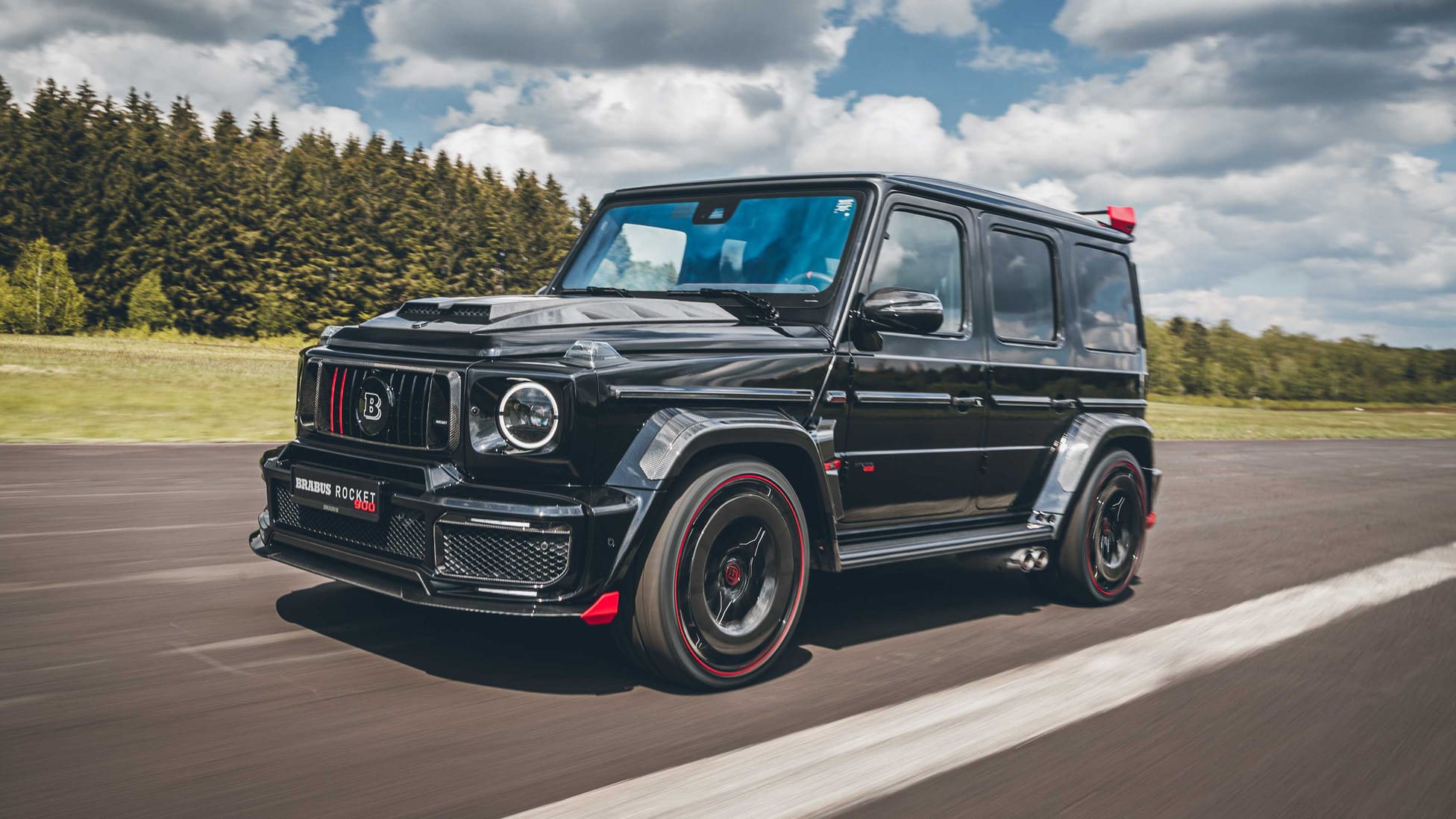 Brabus has put a massive wing on a G-Wagen | Top Gear