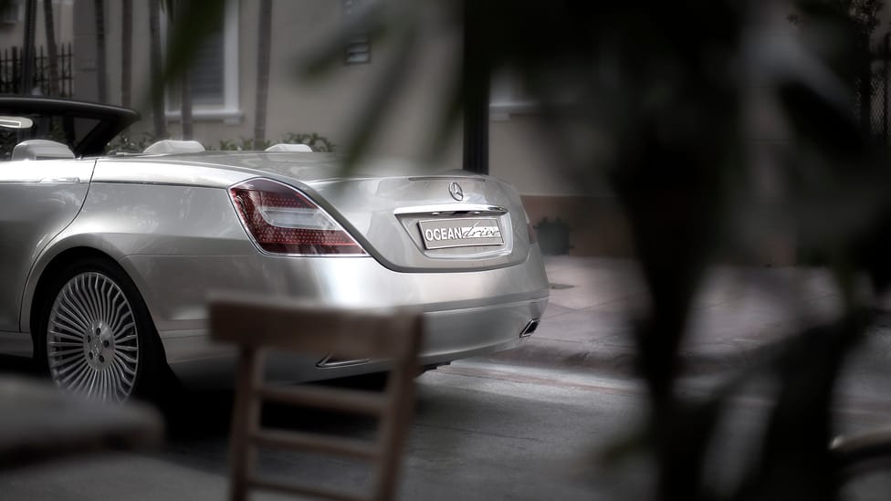 From the archives: driving the Mercedes-Benz Ocean Drive on Ocean Drive ...