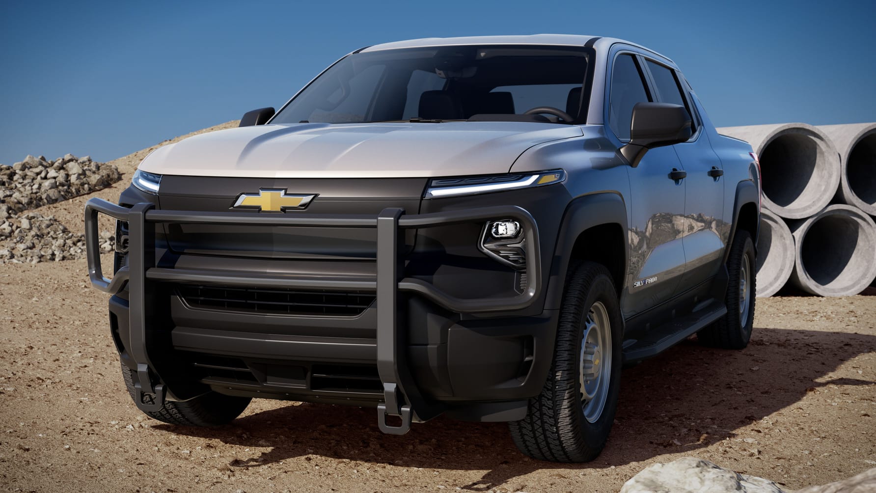 This is the new 664bhp Chevrolet Silverado EV | Top Gear