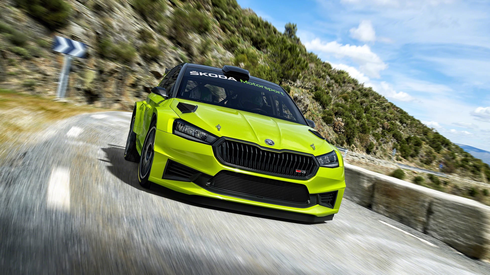 This is the latest rally-spec Skoda Fabia | Top Gear