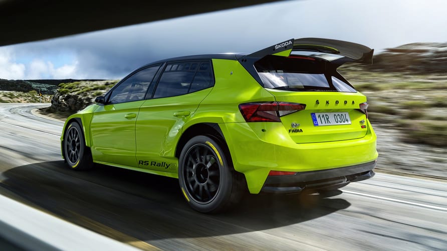 This is the latest rally-spec Skoda Fabia | Top Gear