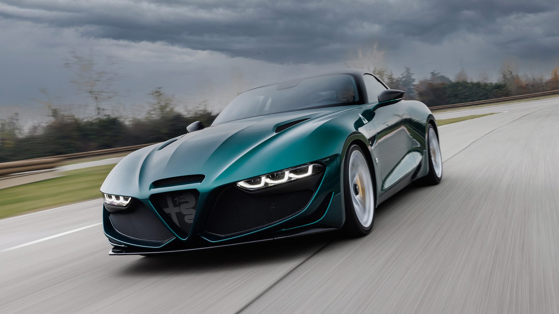 Oh boy, it looks like the Alfa Romeo 6C supercar is actually coming ...