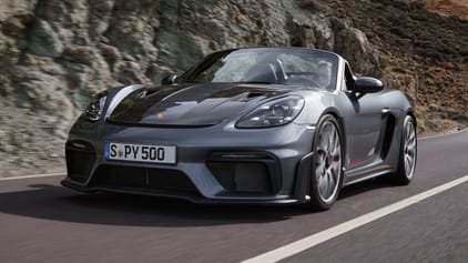Bored of hearing? The new Porsche 718 Spyder RS is a 493bhp roofless ...