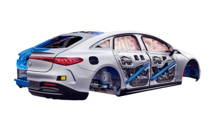 Behind the scenes at a live Mercedes-Benz electric car crash test | Top ...