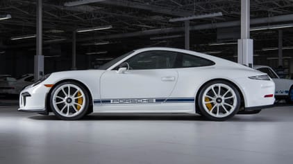 One person owned 56 rare, as-new white Porsches and they’re now all up ...