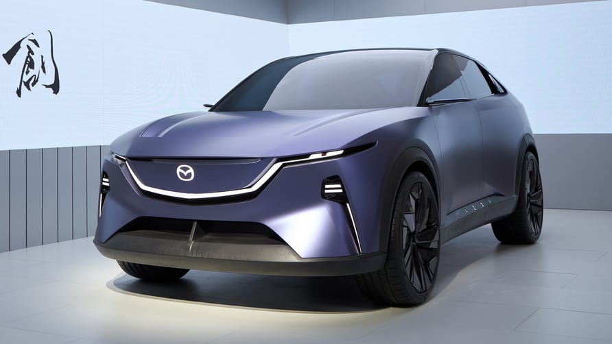 Mazda has unveiled the electric EZ-6 saloon, and it looks predictably ...