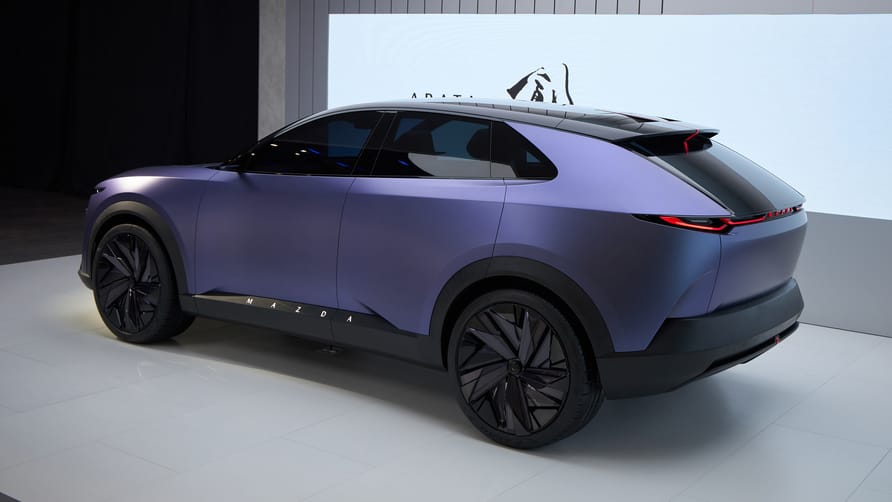 Mazda has unveiled the electric EZ-6 saloon, and it looks predictably ...