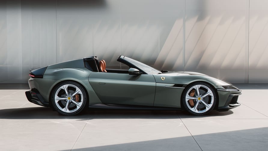 The 820bhp Ferrari 12 Cilindri is named after its mighty 9,500rpm V12 ...