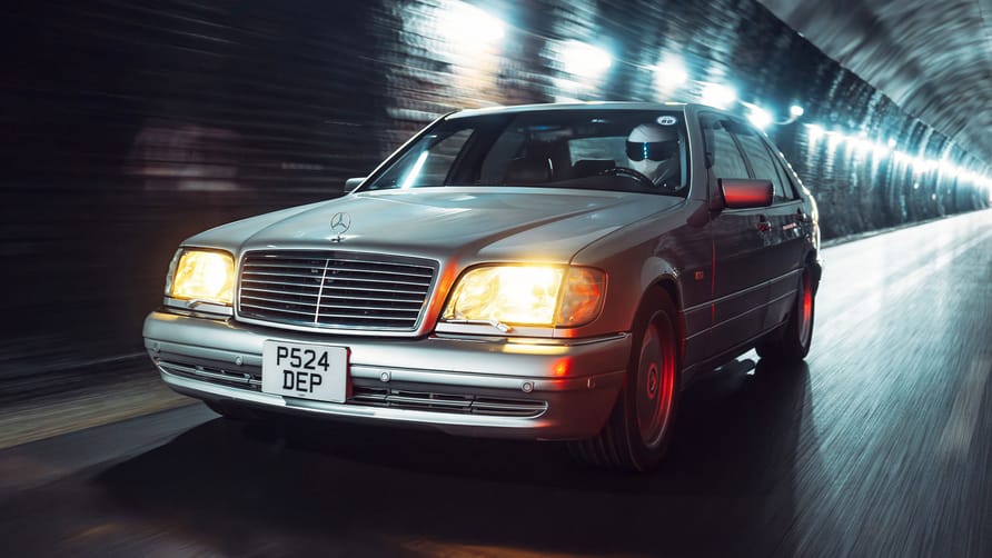 Listen to a V12-engined Mercedes S600 scream down a tunnel | Top Gear