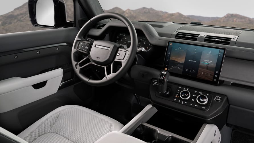 Land Rover has given the Defender more luxury and fancier chairs | Top Gear