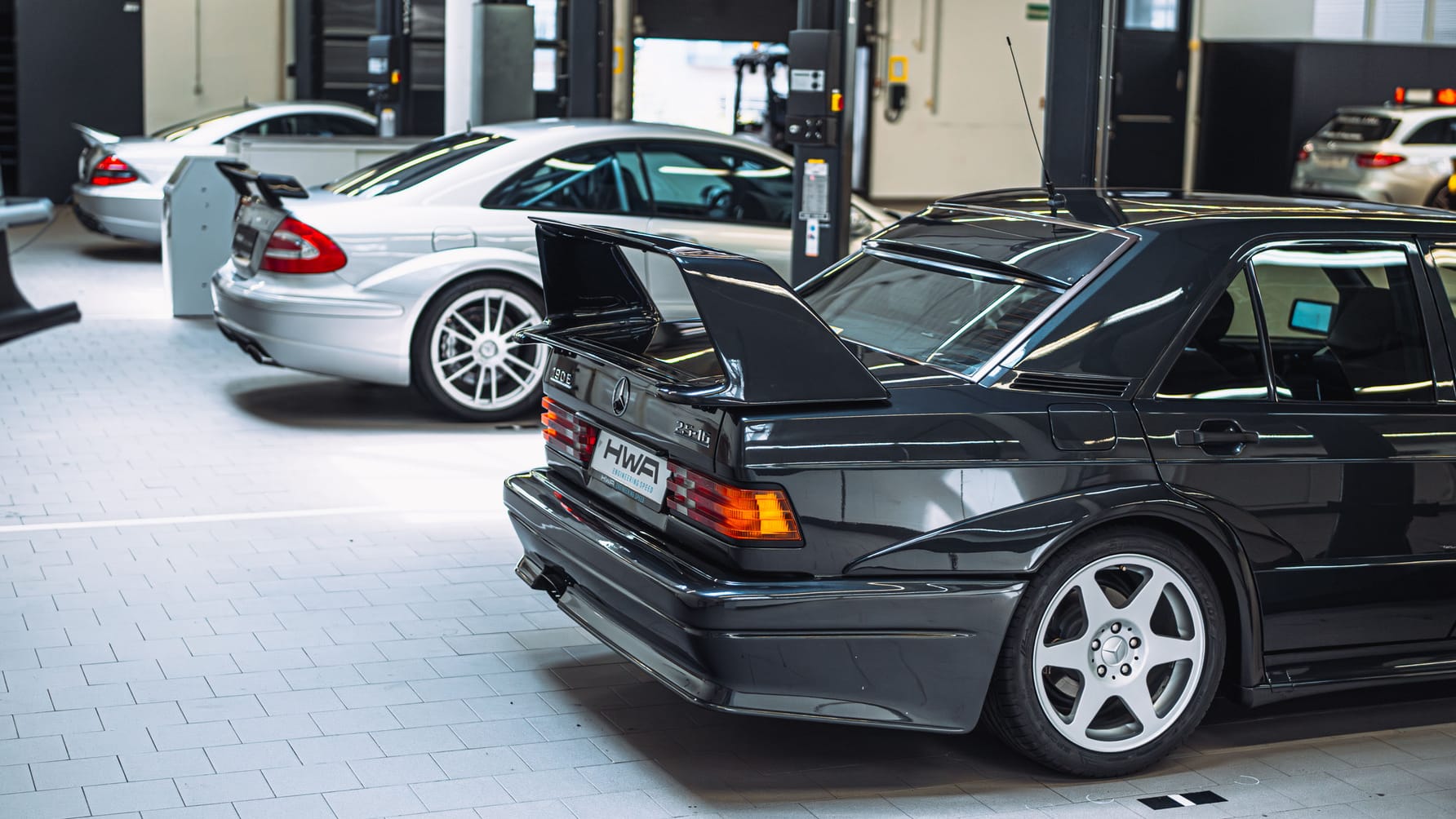 HWA's stunning Evo is a twin-turbo V6 homage to Merc's big-wing 90s ...