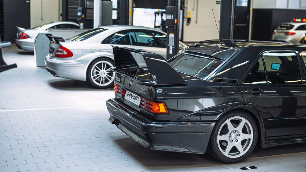HWA's stunning Evo is a twin-turbo V6 homage to Merc's big-wing 90s ...
