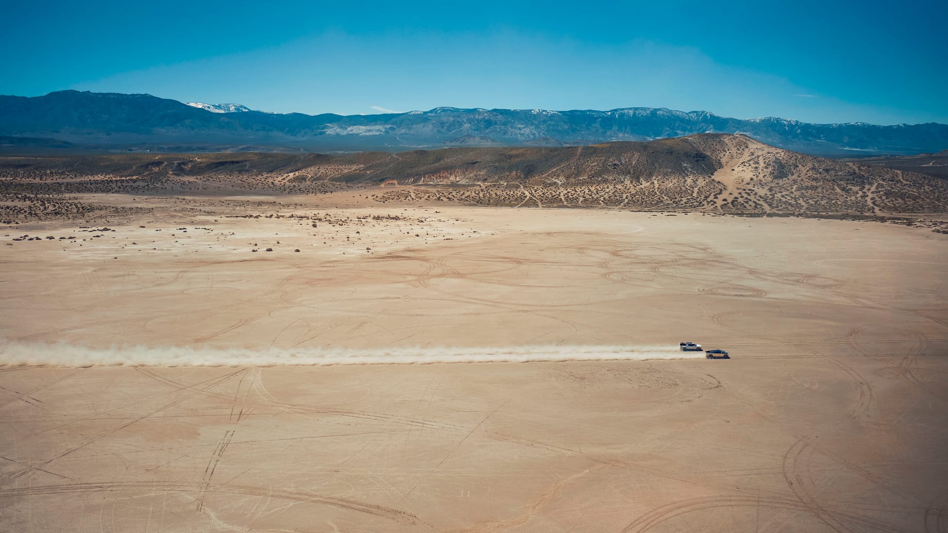 Launch control: desert driving in the Tesla Cybertruck and Rivian R1T ...