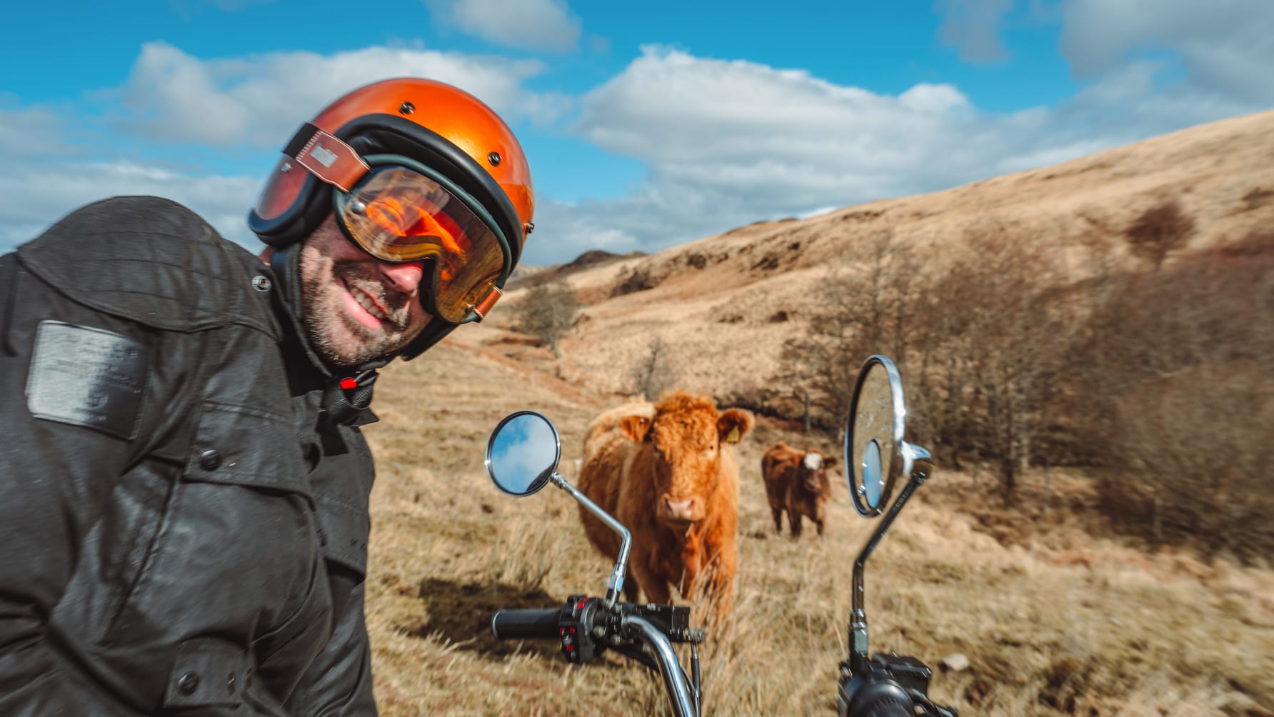 Monkey business: Venturo biking on the remote Scottish island of Jura ...