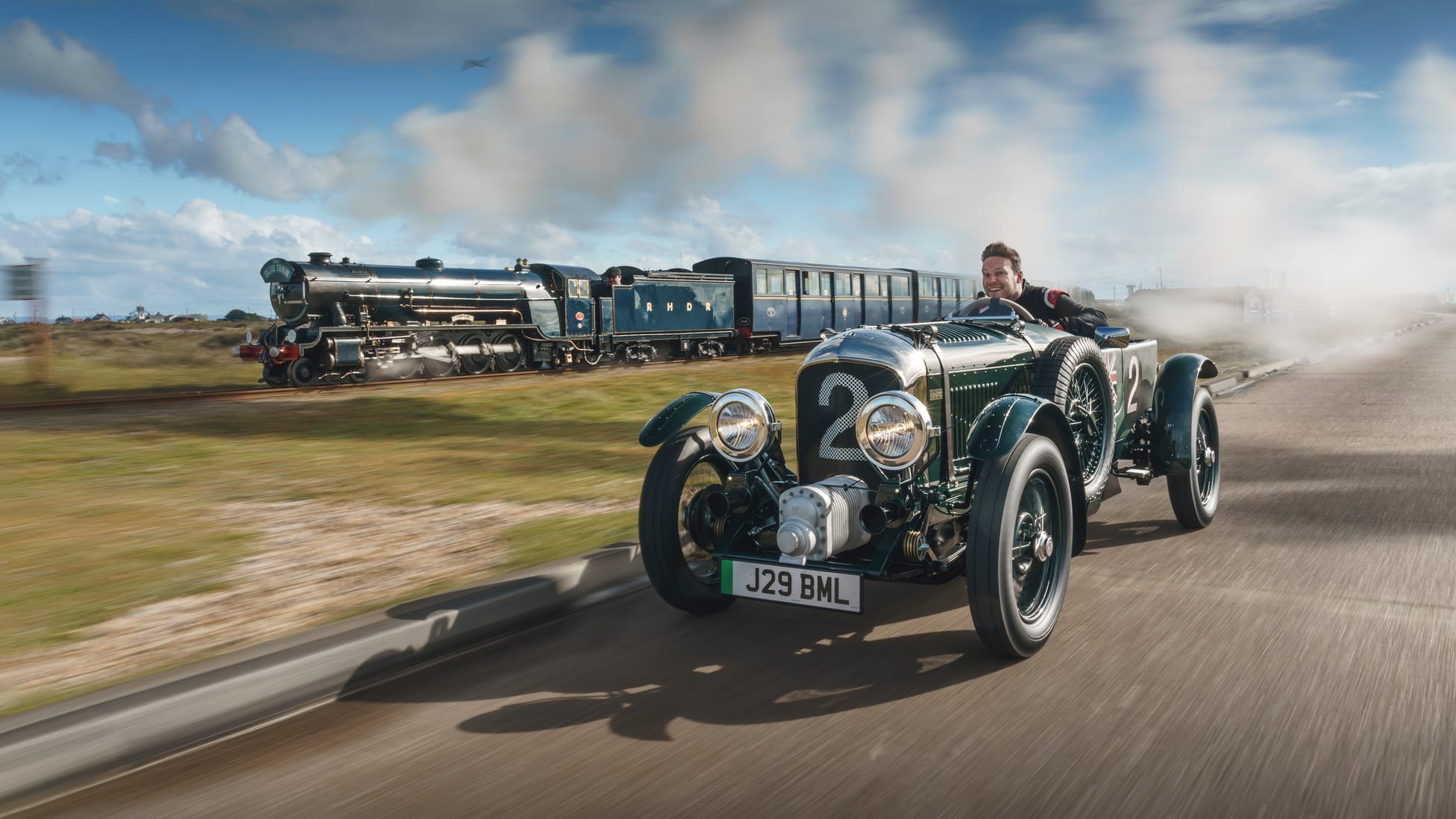 Smoky and the bounder: LCC Bentley Blower Jr vs Samson steam train ...