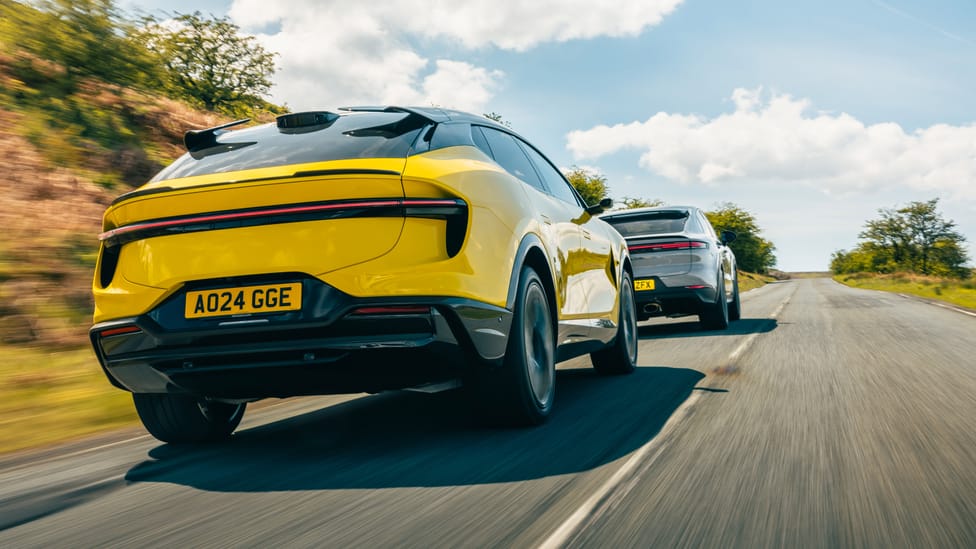 Electrified super SUVs: Lotus Eletre R vs Porsche Cayenne Turbo e ...