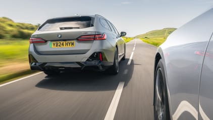 BMW i5 Touring vs Mercedes E-Class Estate | Top Gear