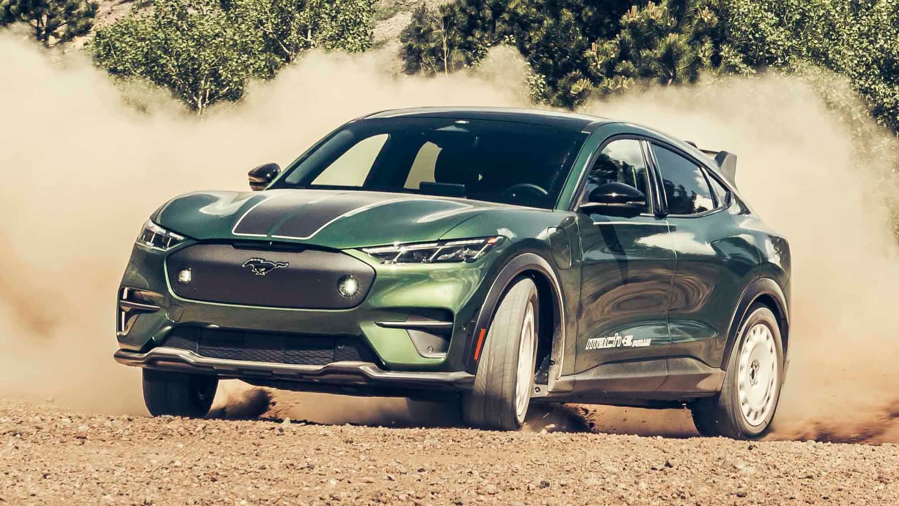 Off-road in the Ford Mustang Mach-E Rally: can we beat Google Maps to ...