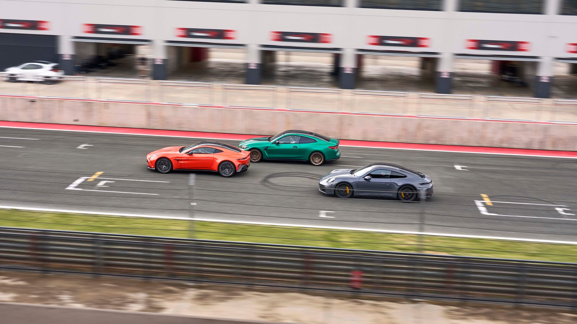 Aston Martin Vantage vs Porsche 911 GTS vs BMW M4 CS | Top Gear