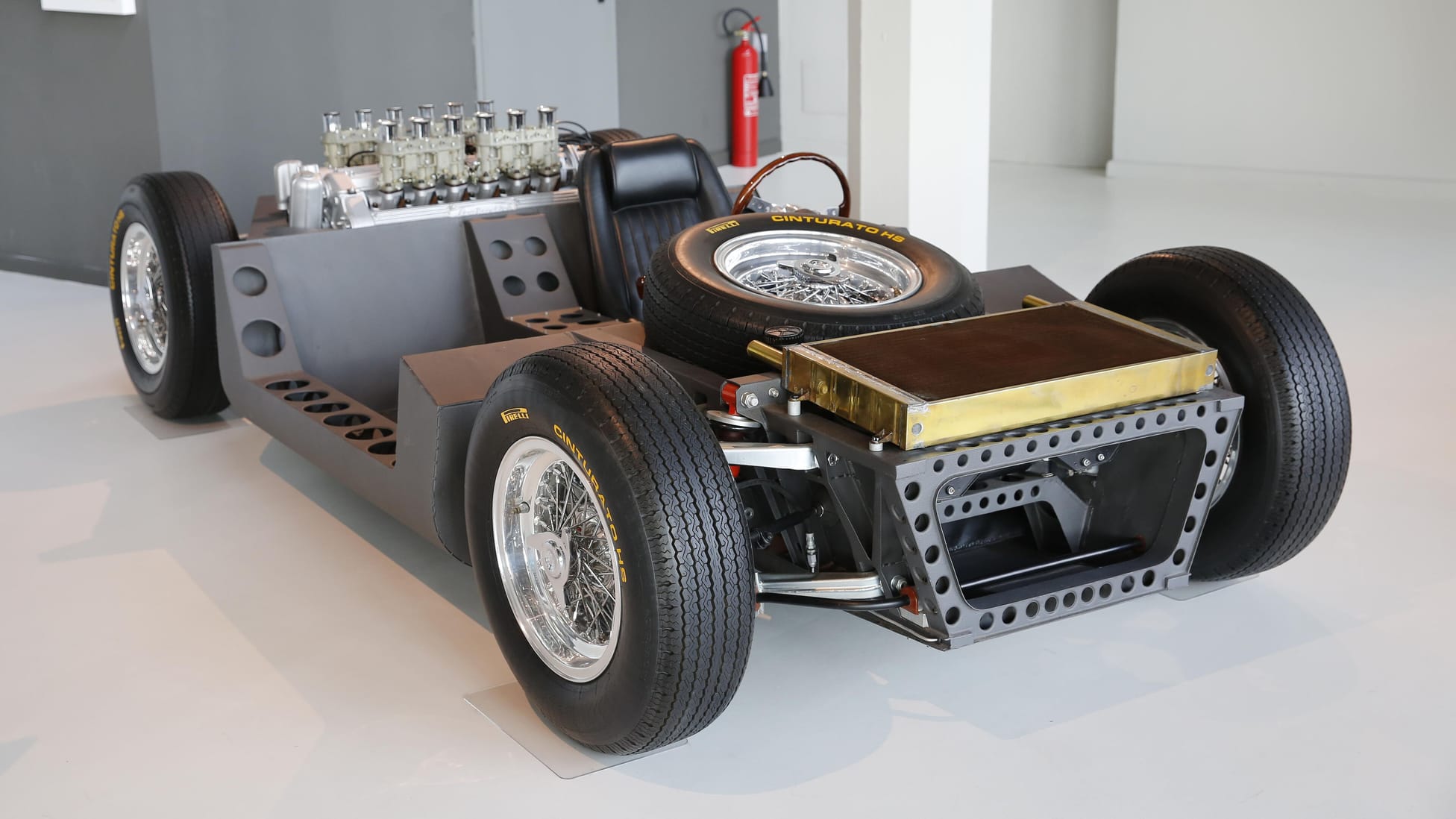 Can you guess what gorgeous, iconic supercar this chassis belongs to ...