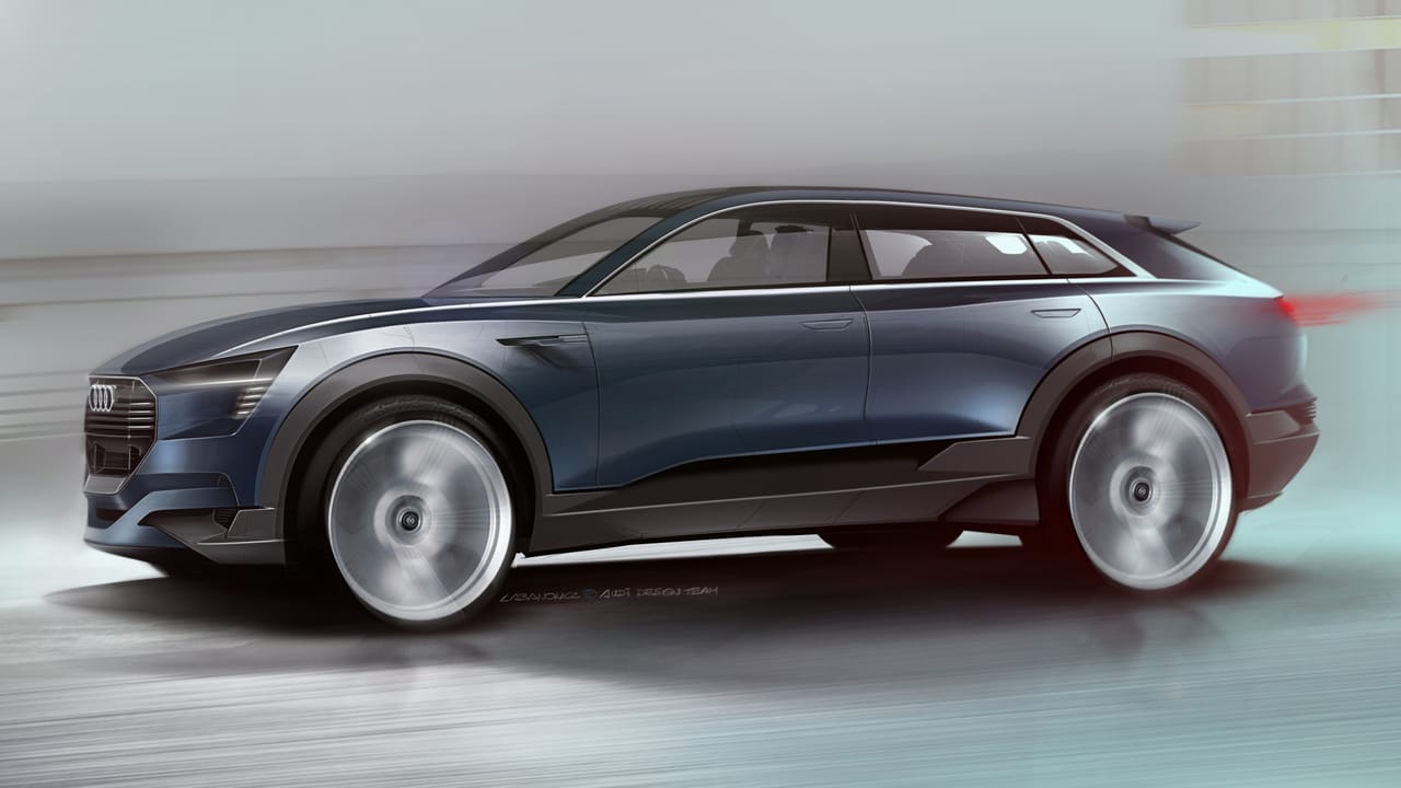 Audi’s all-electric SUV is coming. Here’s your first look | Top Gear