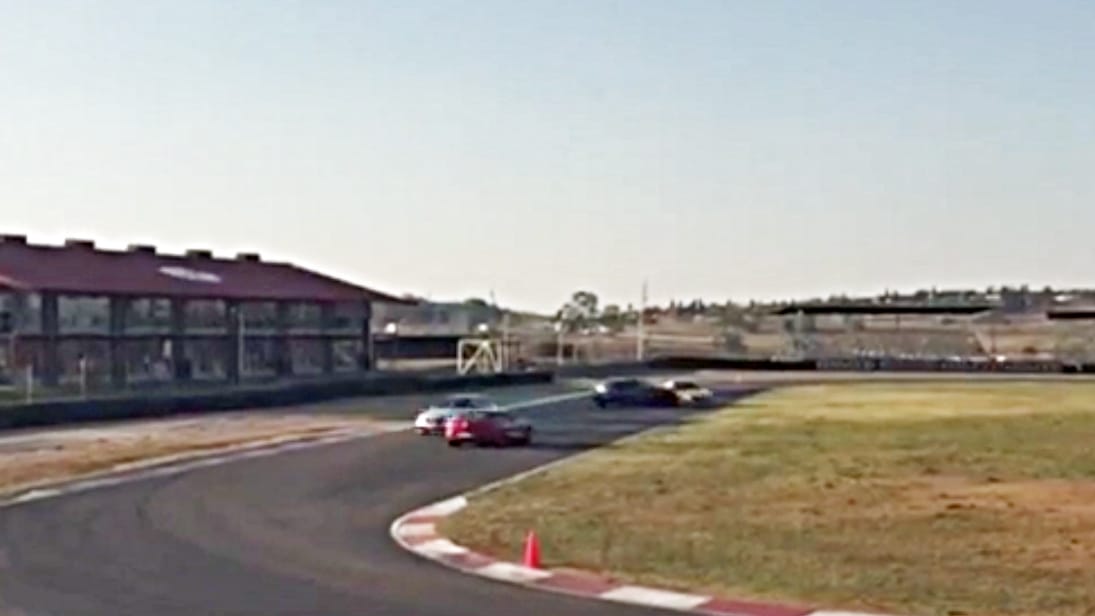 Video: watch a synchronised driving display go very, very wrong | Top Gear