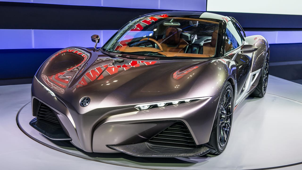 Yamaha has made a bike-inspired carbon sports car | Top Gear
