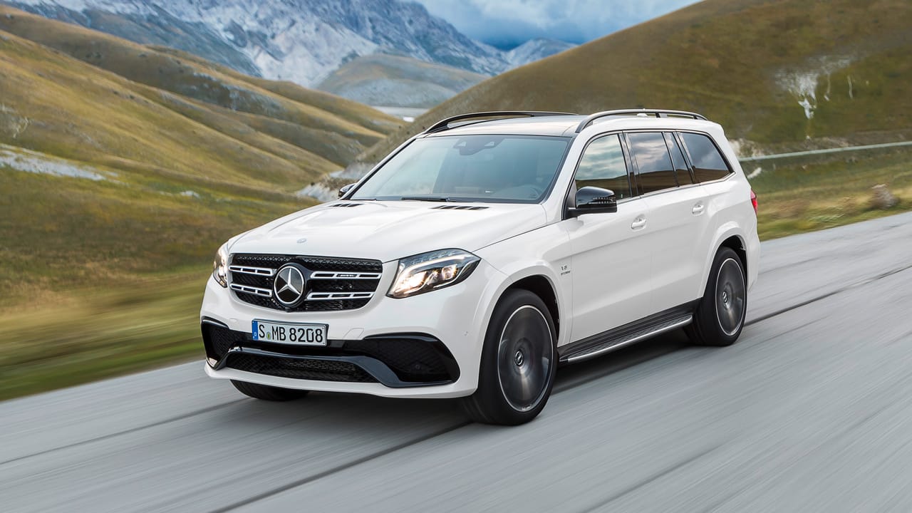 This is the new Mercedes-Benz GLS, and it's massive | Top Gear