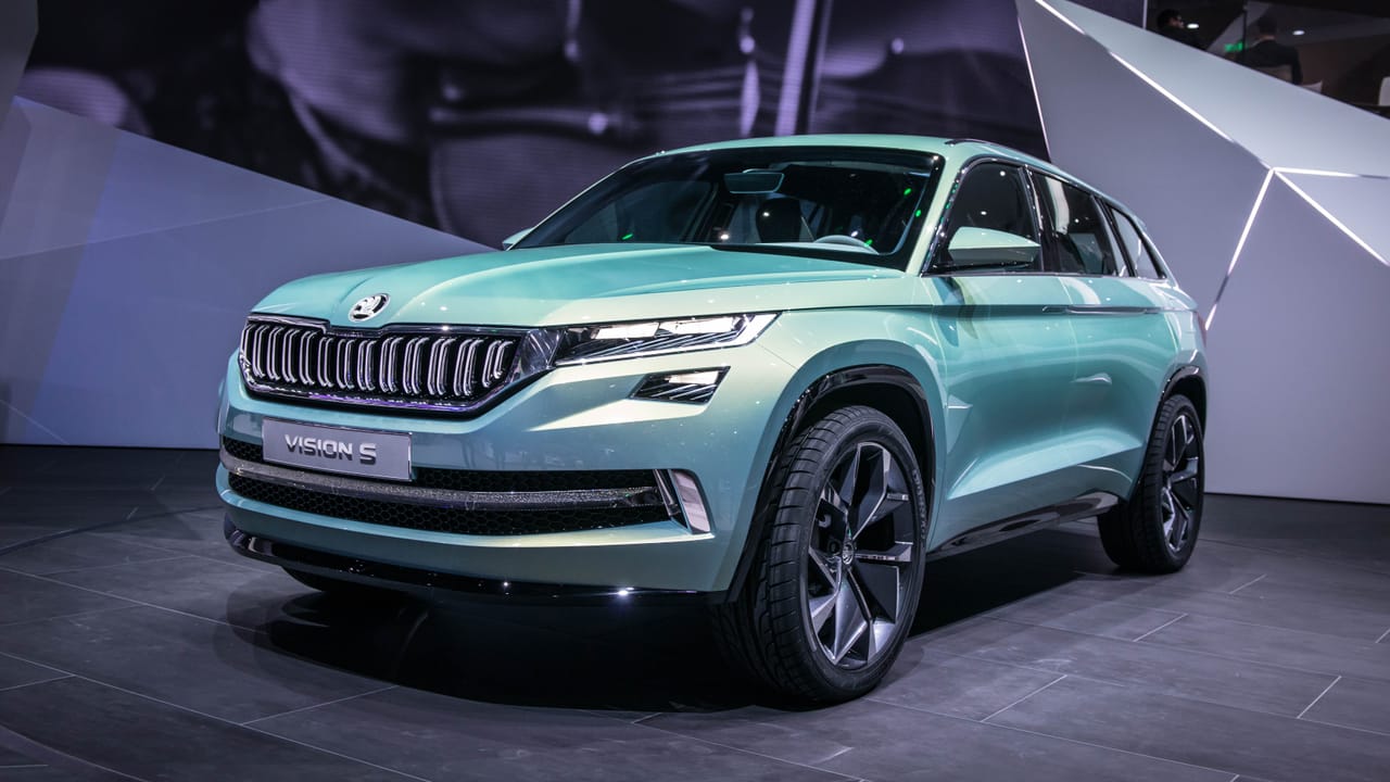 Skoda's VisionS previews its big 4x4, due in the Autumn | Top Gear