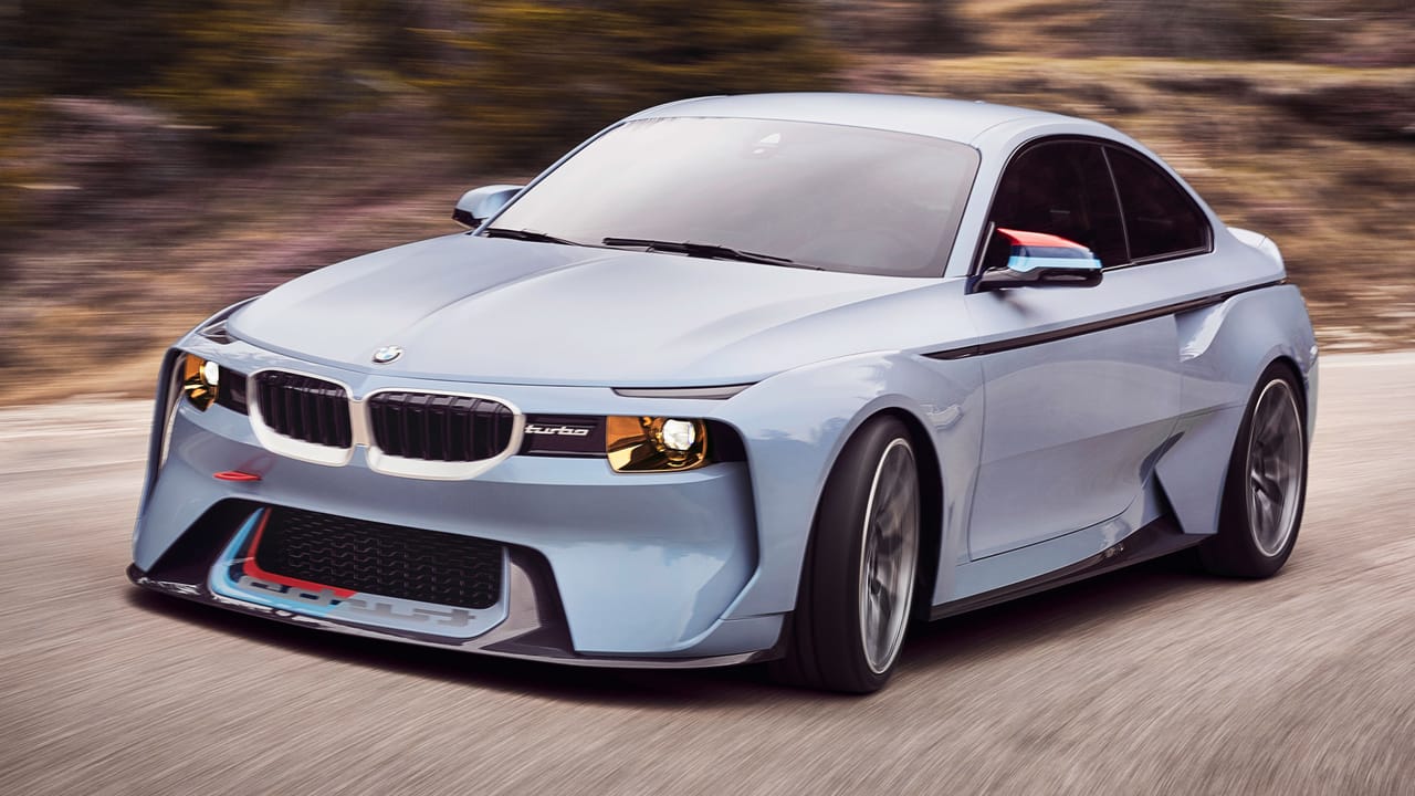 Back to the future: BMW unveils 2002 Hommage concept | Top Gear