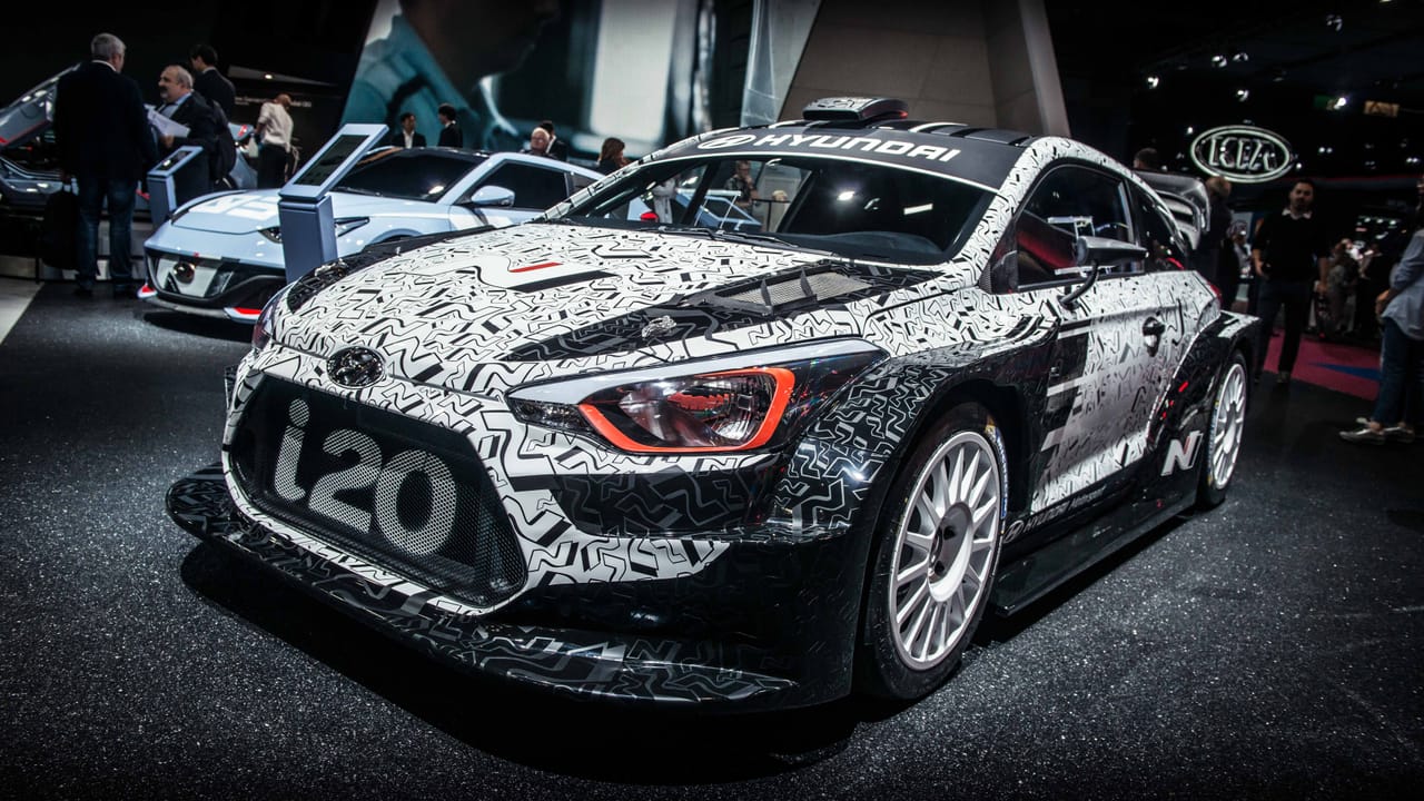 Hyundai's 2017 WRC car has a massive wing | Top Gear