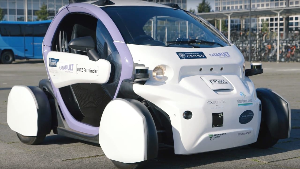 A driverless car has been tested in the UK | Top Gear
