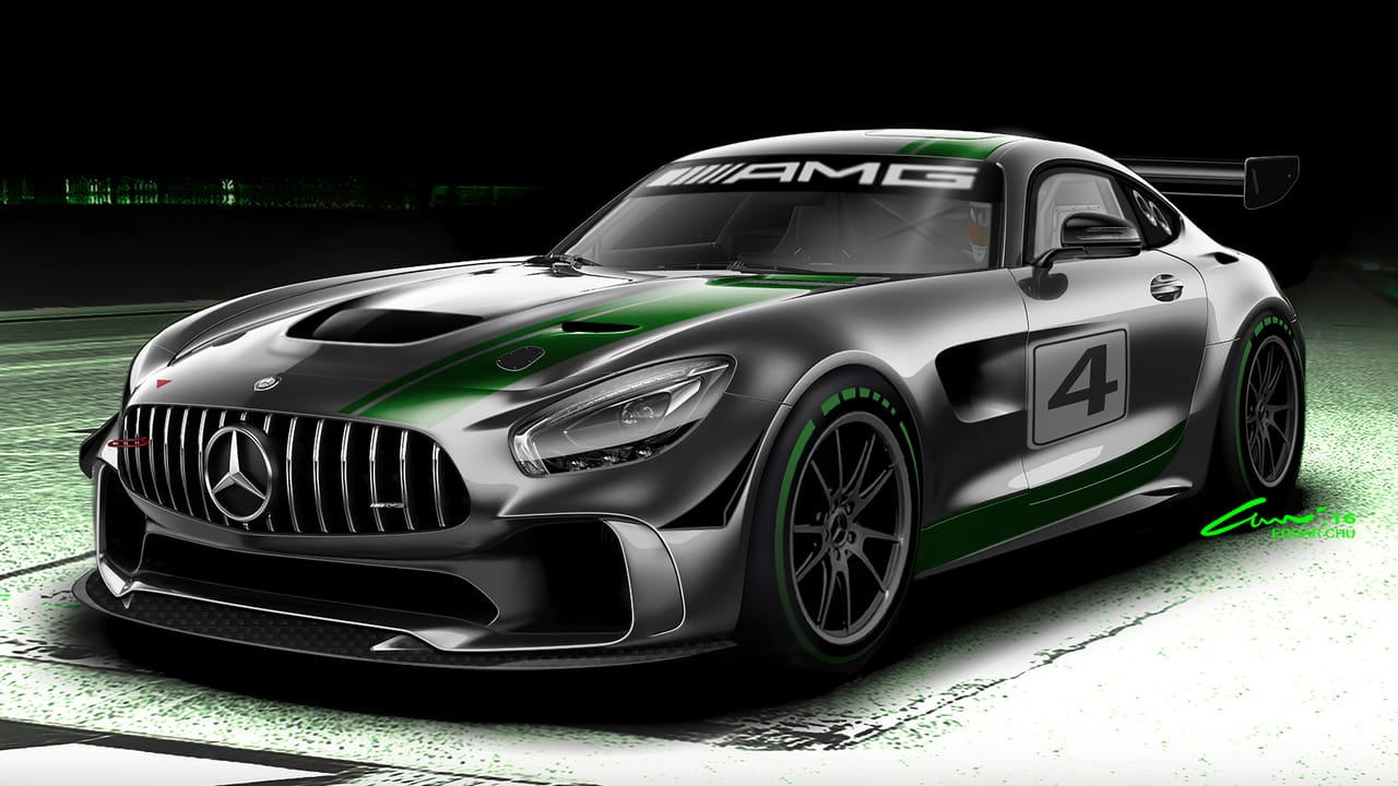 Mercedes has made a GT4-spec AMG GT racer | Top Gear