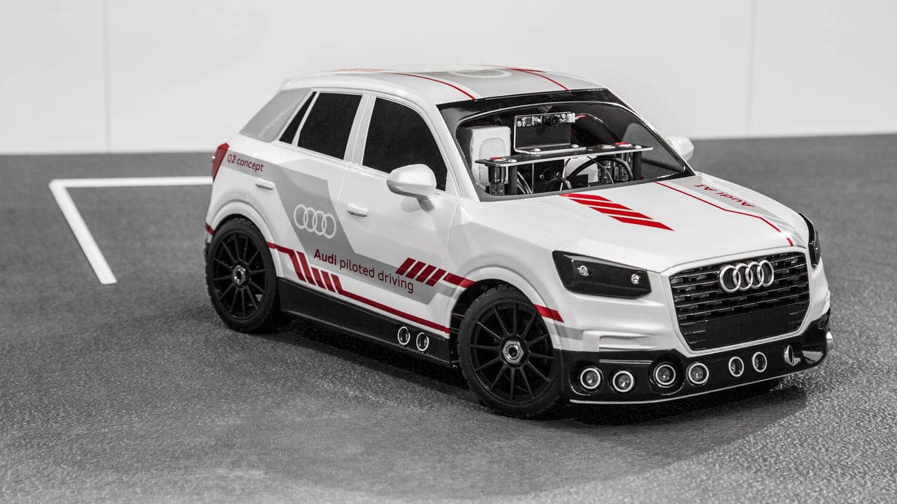 This Audi Q2 model car can park itself | Top Gear