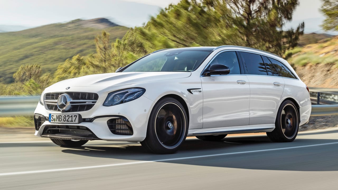 The 604bhp, drift-ready Mercedes E63 Estate is here | Top Gear