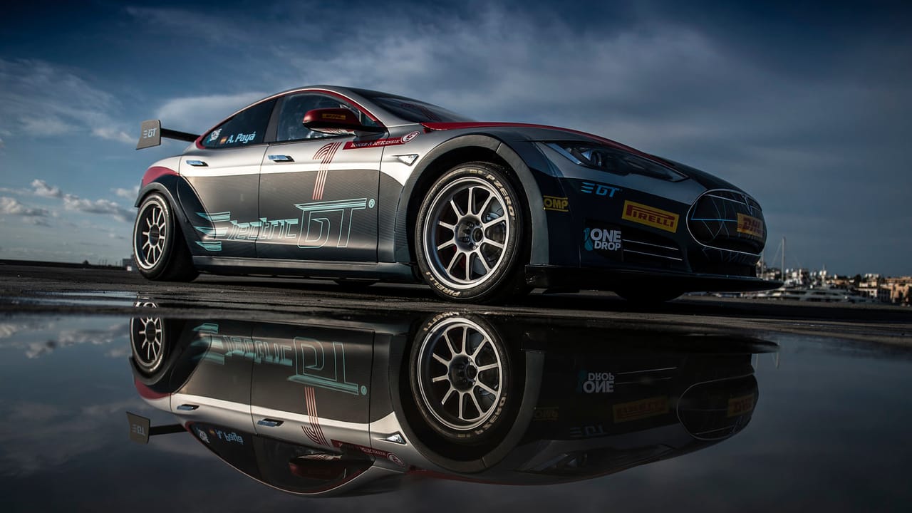 Tesla Model S racer can do 0-62mph in 2.1 seconds | Top Gear