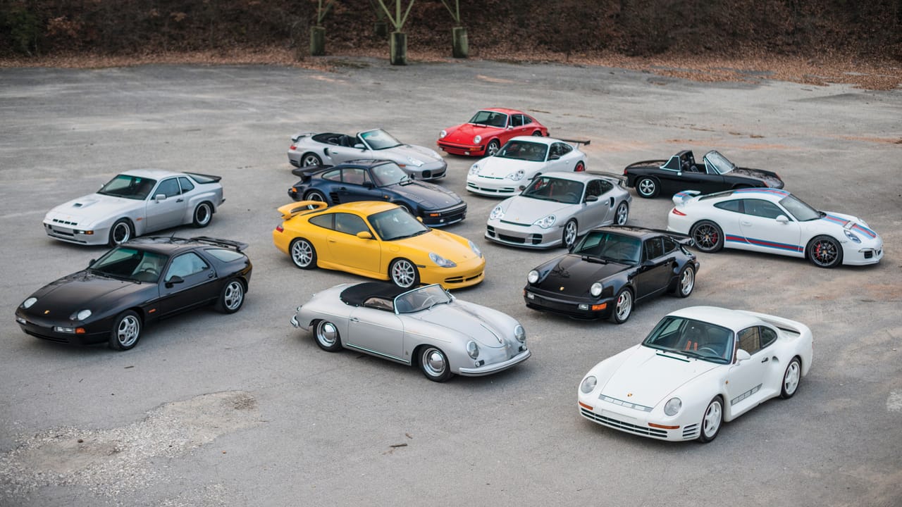 Can you name all these rare Porsches for sale? | Top Gear