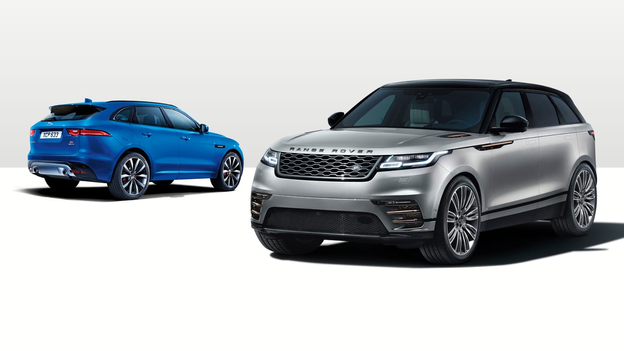 Range Rover Velar vs Jaguar F-Pace: how do they differ? | Top Gear