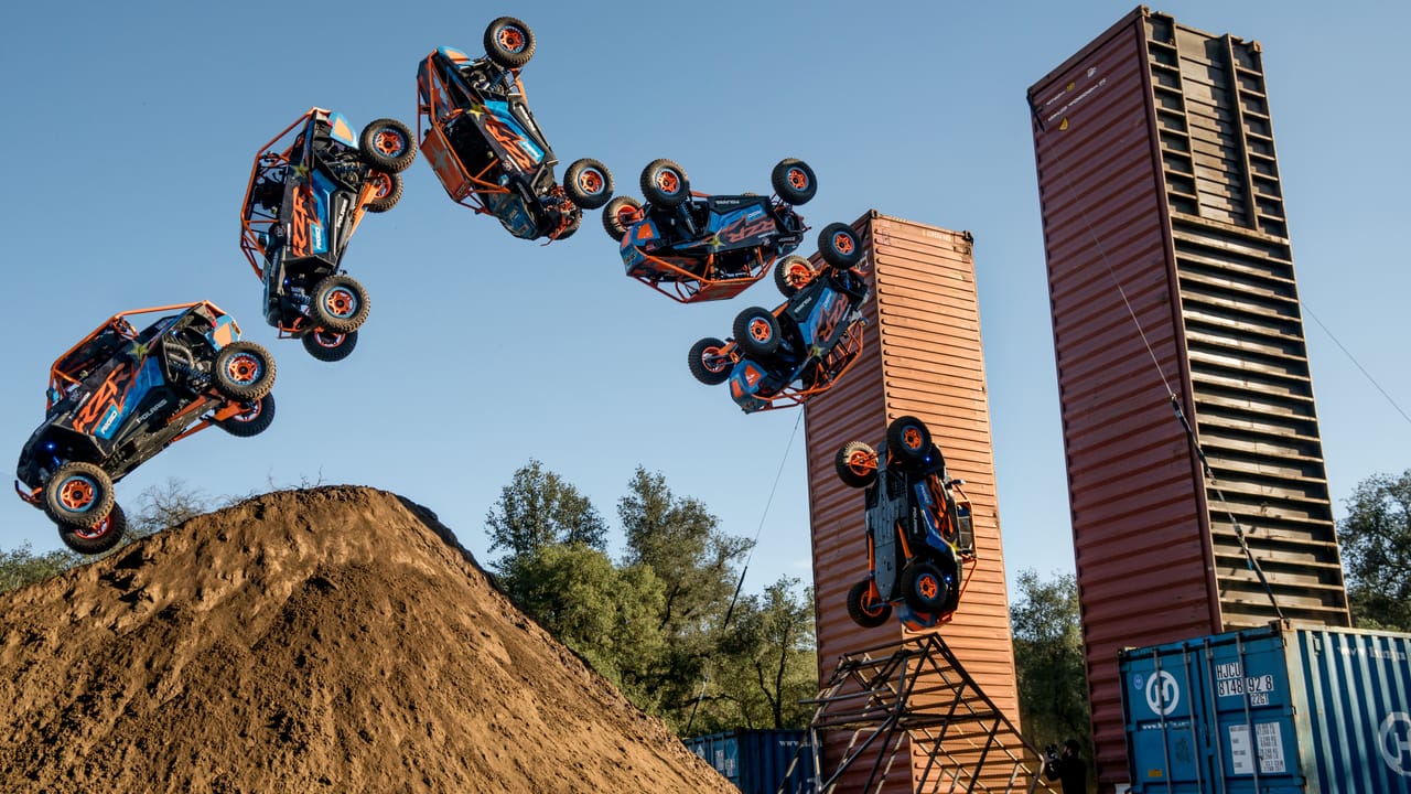 Photo of the day: a UTV doing a backflip | Top Gear