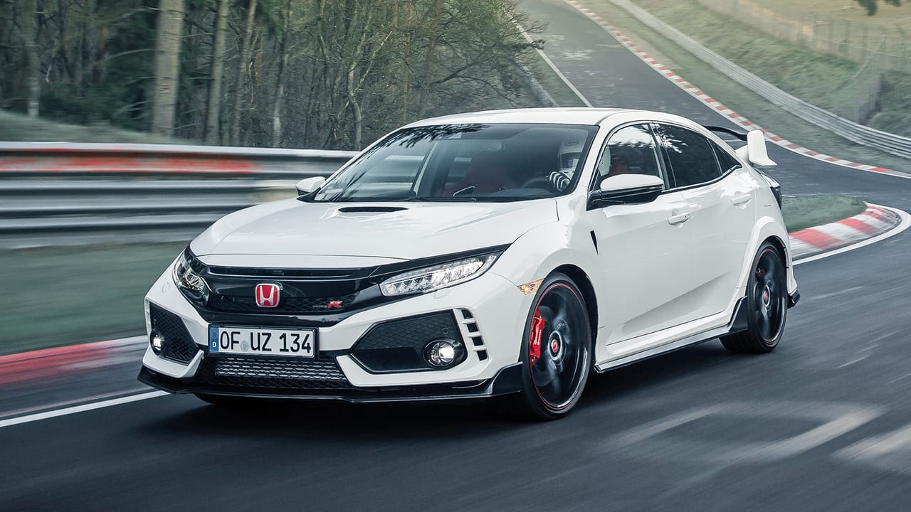 Watch the Honda Civic Type R's Nürburgring lap record here | Top Gear