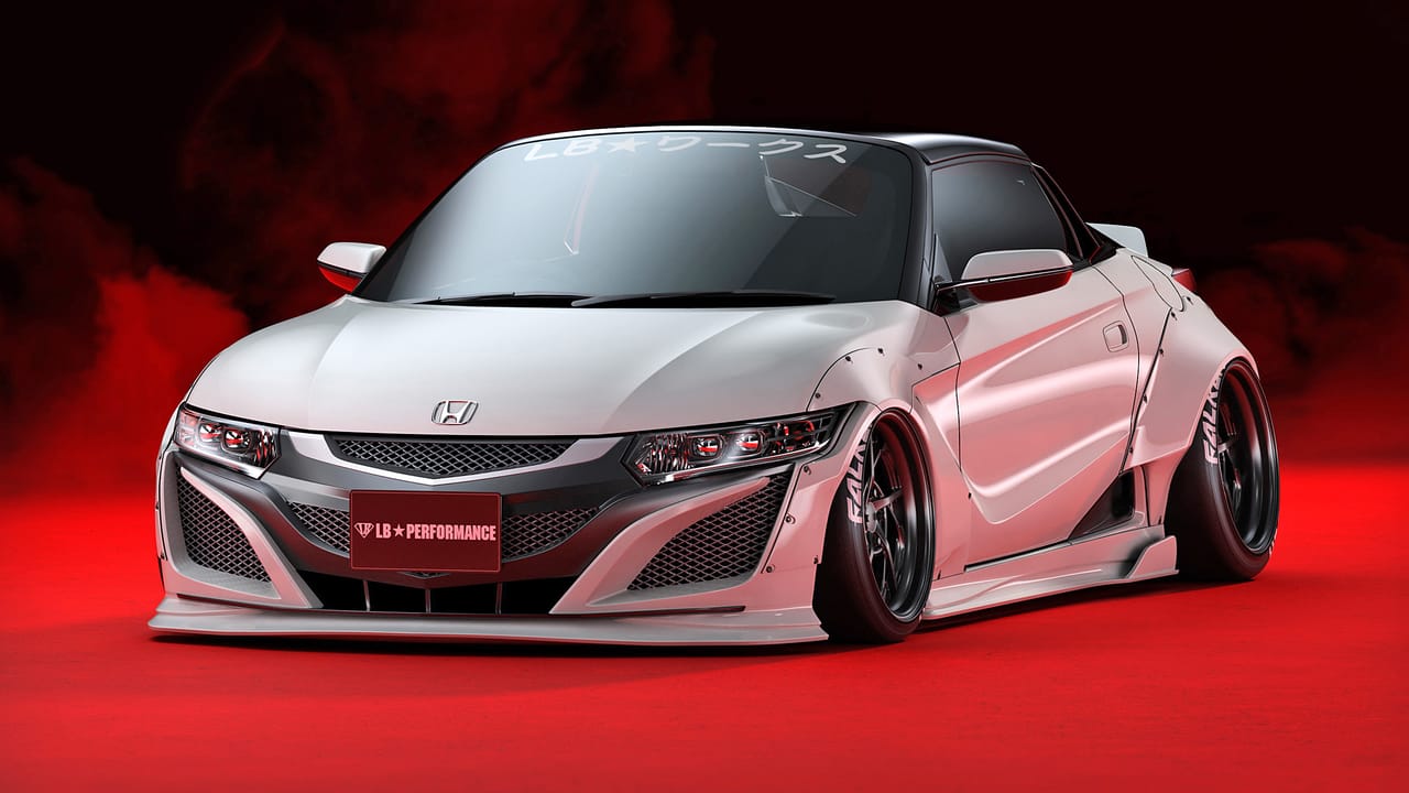 Oh god, Liberty Walk has tuned the Honda S660 | Top Gear