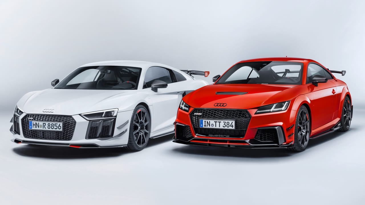 Buy a REALLY BIG WING for your Audi R8 or TT | Top Gear