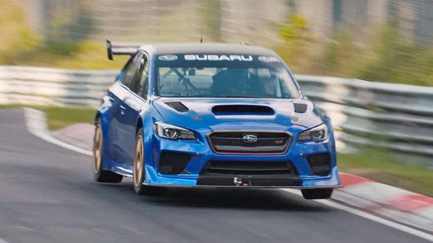 Video: Subaru WRX STI laps the Nürburgring in 6m 57.5s | Top Gear