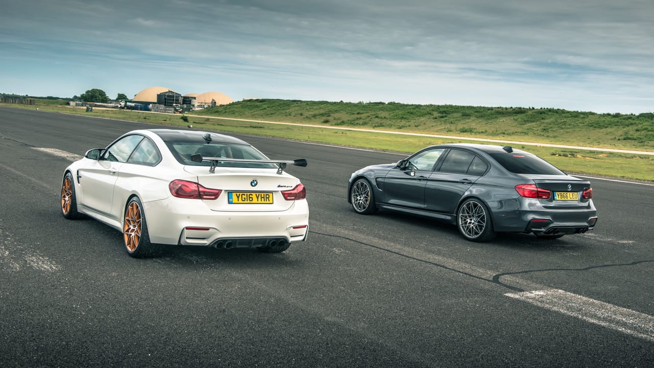 BMW M3 and BMW M4 GTS vs the clock | Top Gear