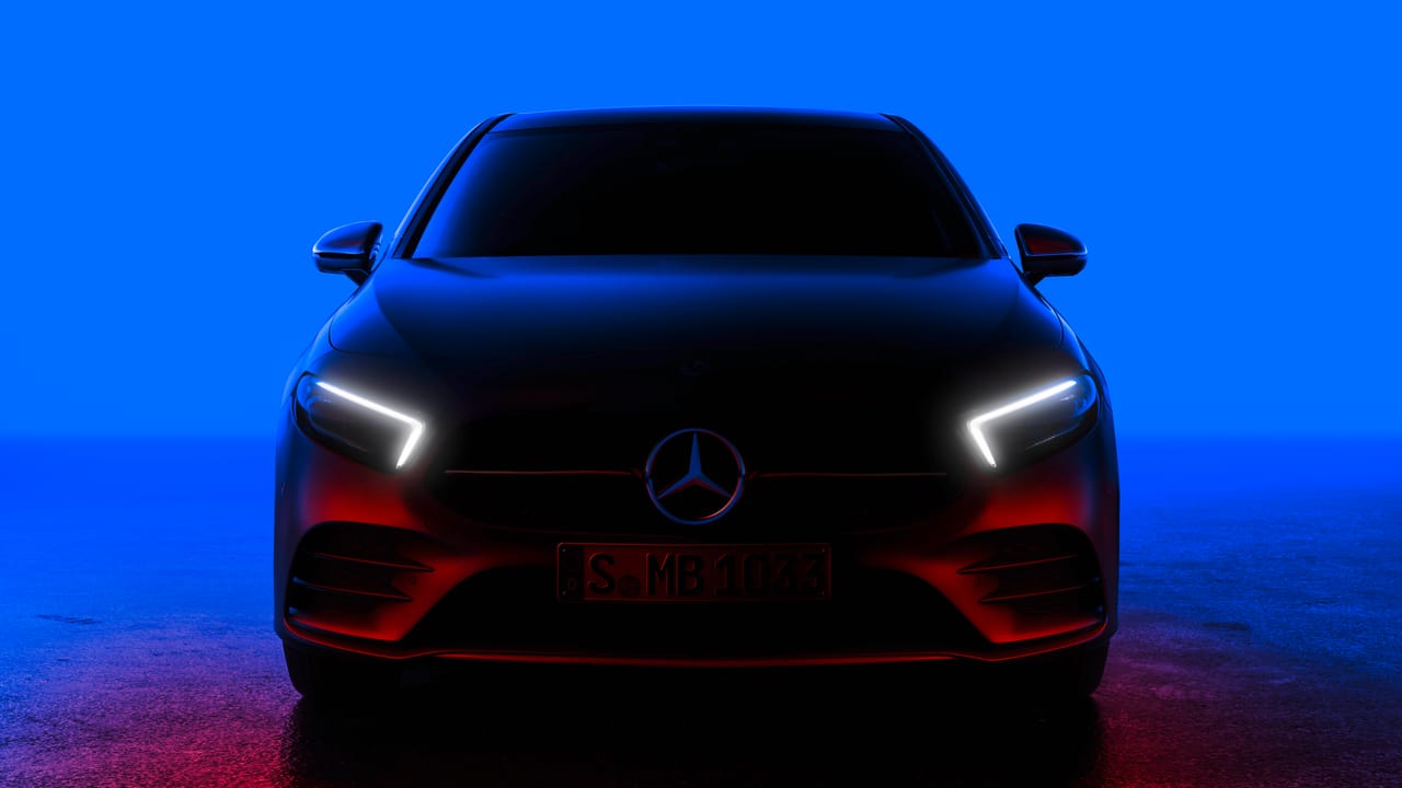 Behold the face of the new Mercedes-Benz A-Class | Top Gear