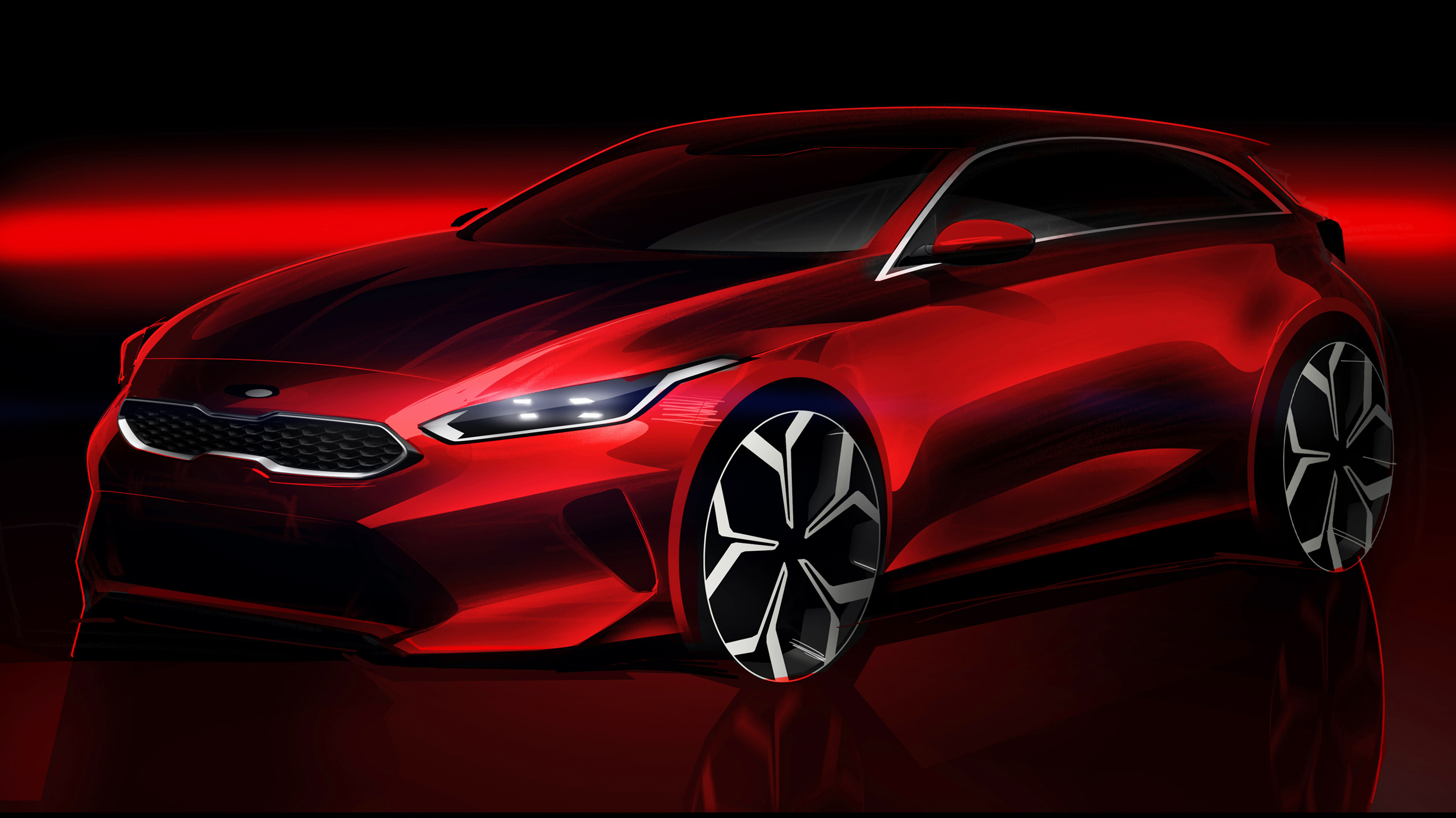 Driven: the new Kia C-Apostrophe-D | Top Gear