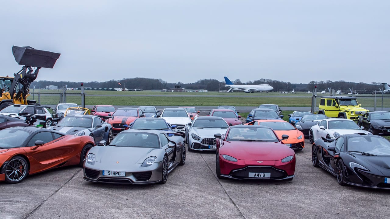 The multi-million pound car collection from TG TV's 'milk run' | Top Gear