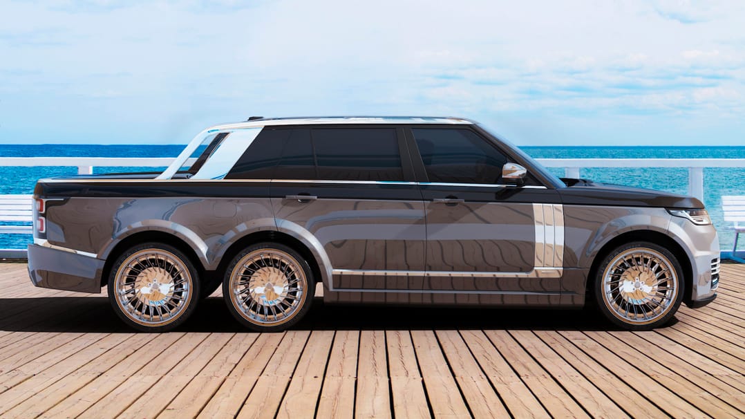 Holy ship: it's a Range Rover 6x6 made by a yacht company | Top Gear