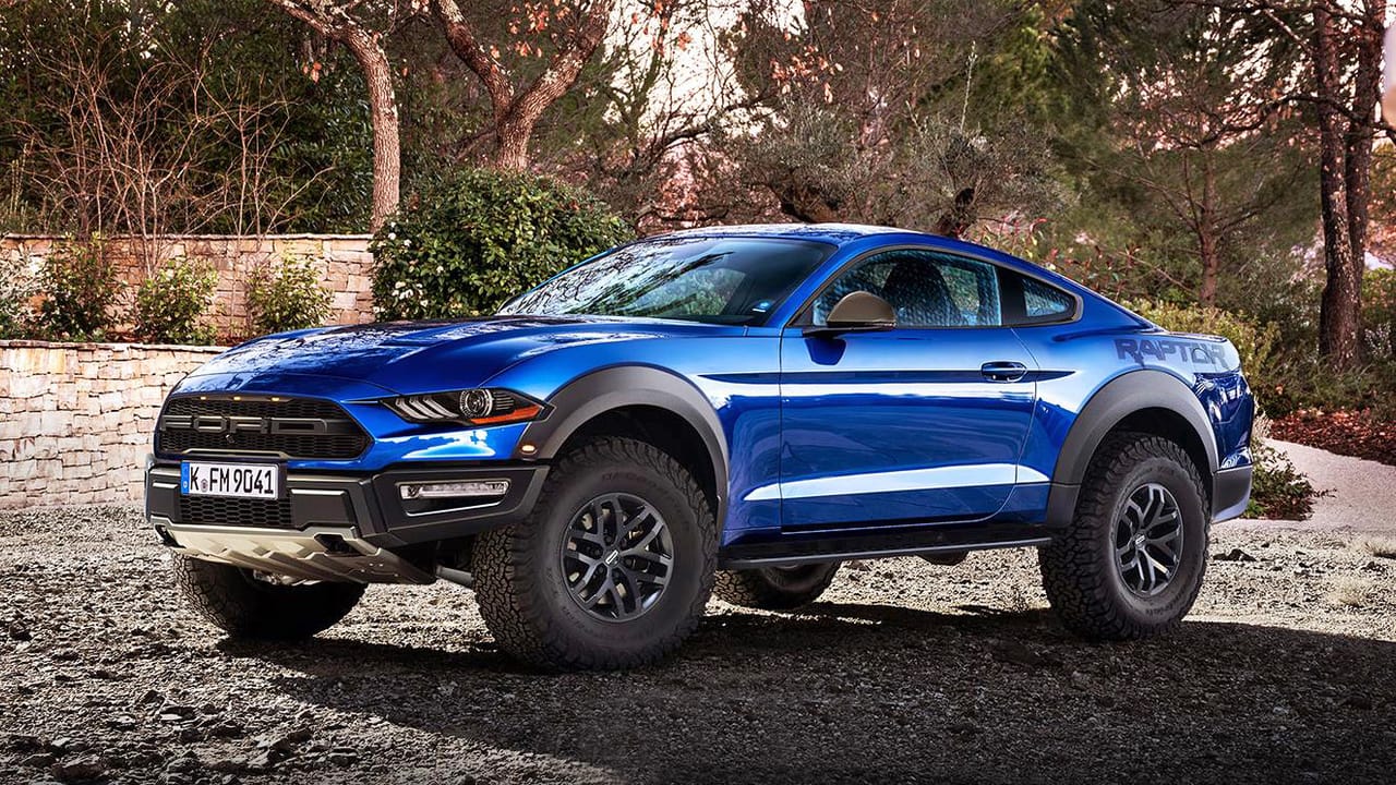 This is what a Ford Mustang Raptor looks like | Top Gear