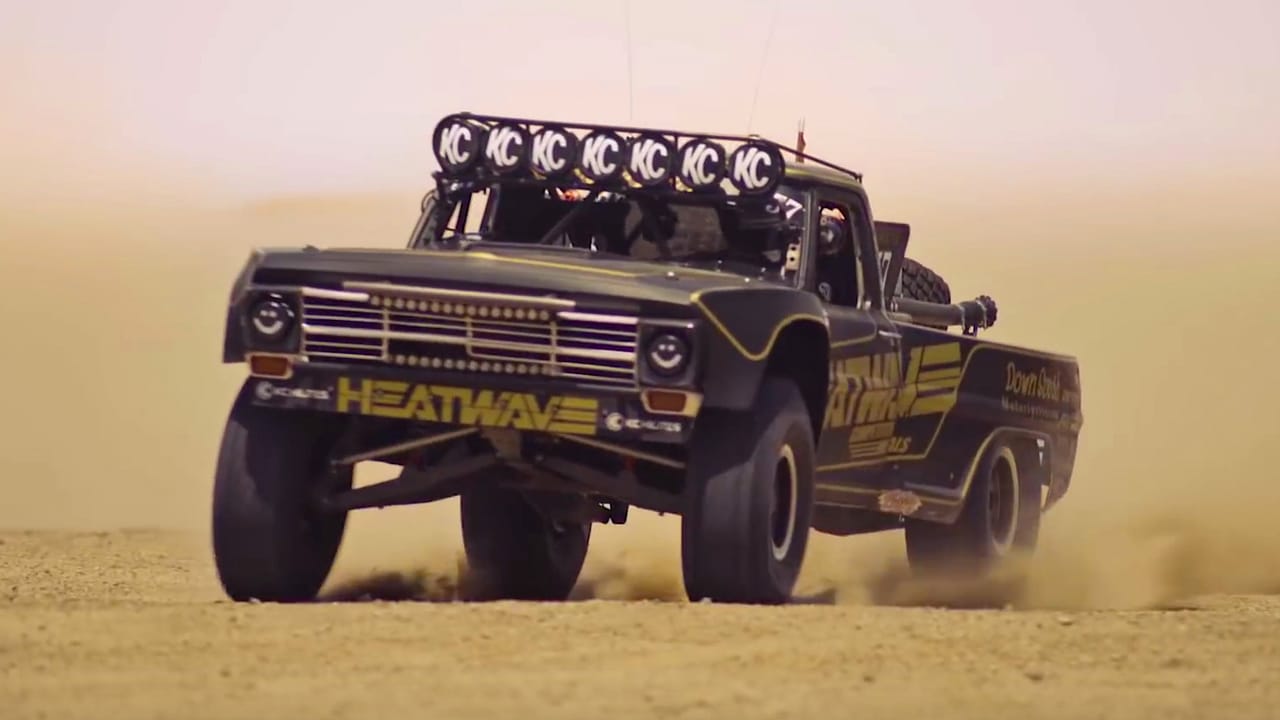 Watch an old pick-up truck destroy the desert | Top Gear
